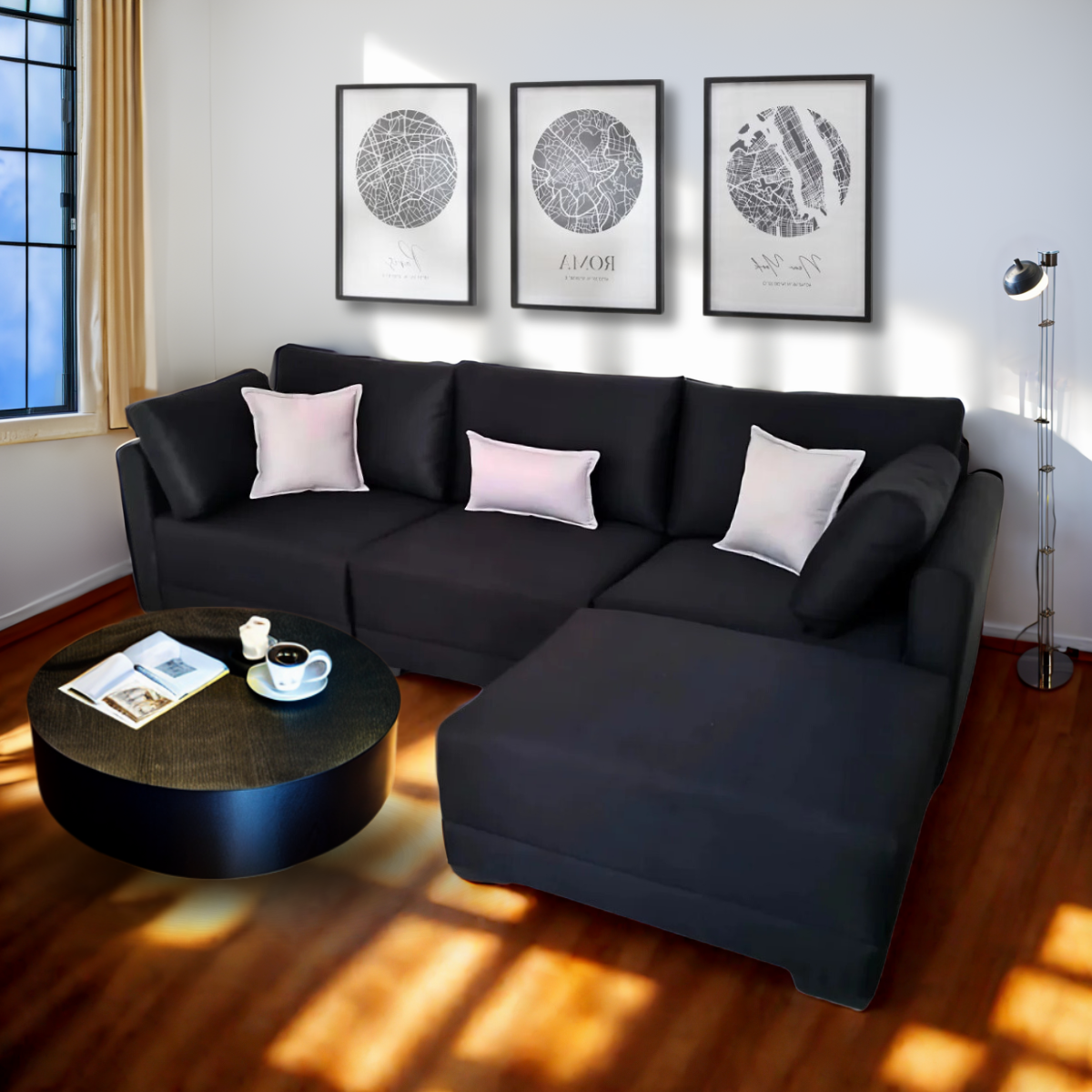 Sala Modular Onyx Negro